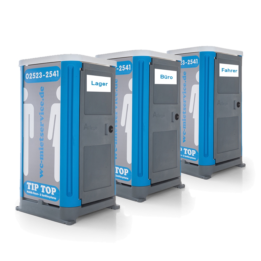 Corona mobile Toiletten - Mobile Toilette mieten